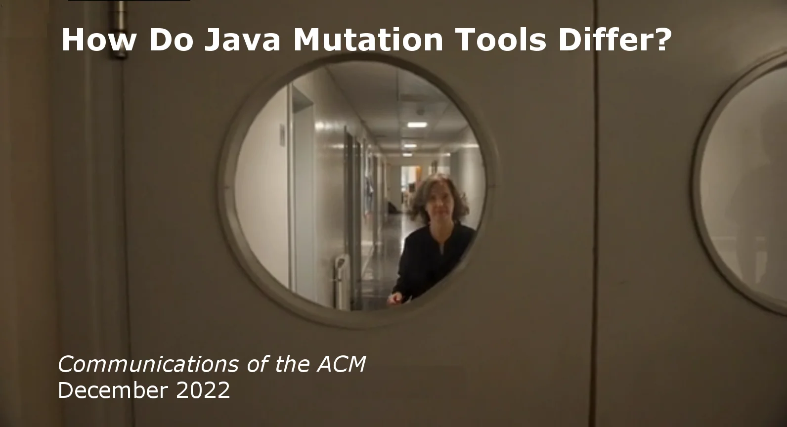 How Do Java Mutation Tools Differ? on Vimeo