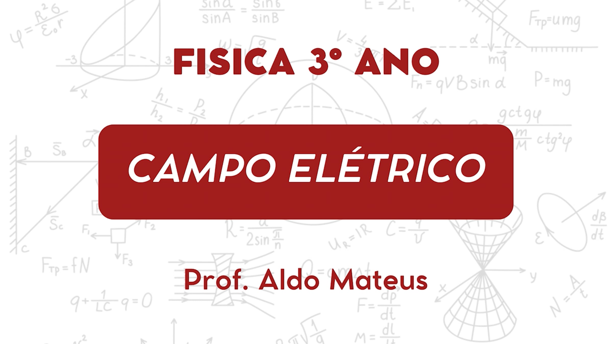 FIS 3 - Campo Elétrico
