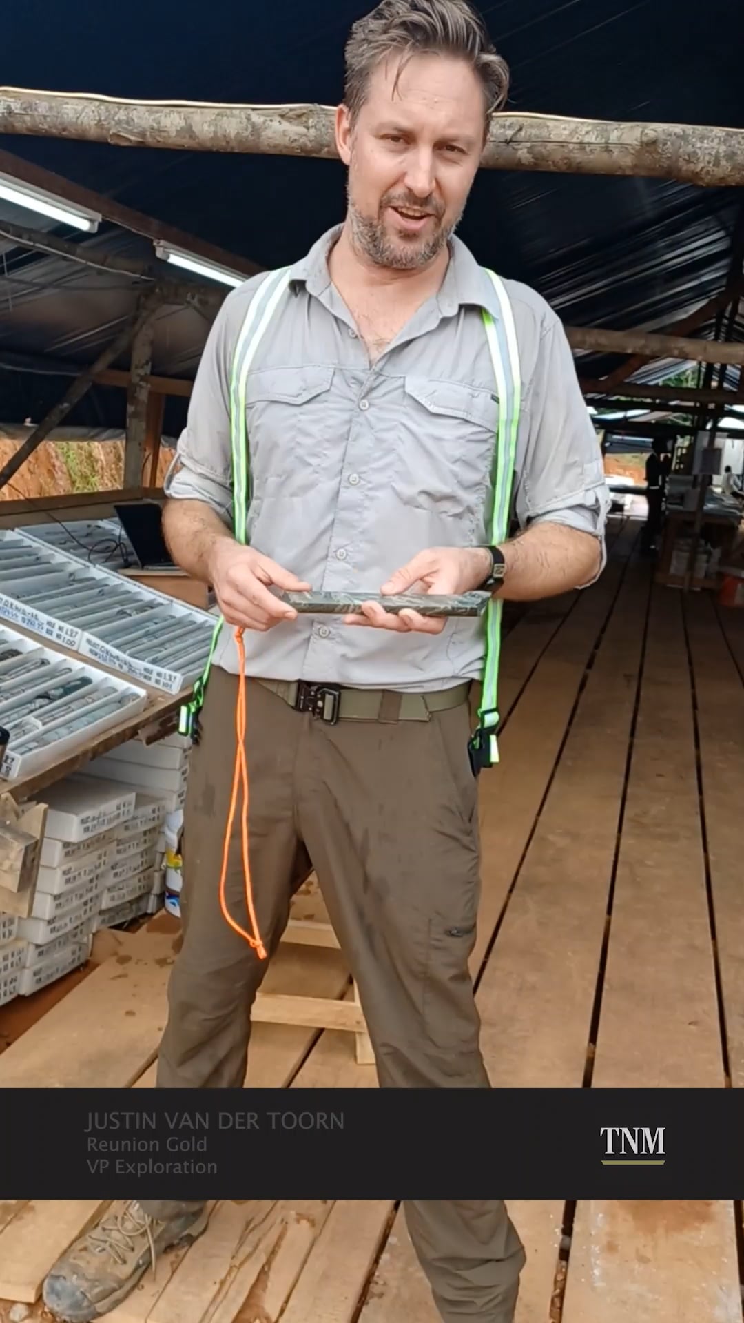 Reunion Gold Justin van der Toorn VP Exploration on Vimeo