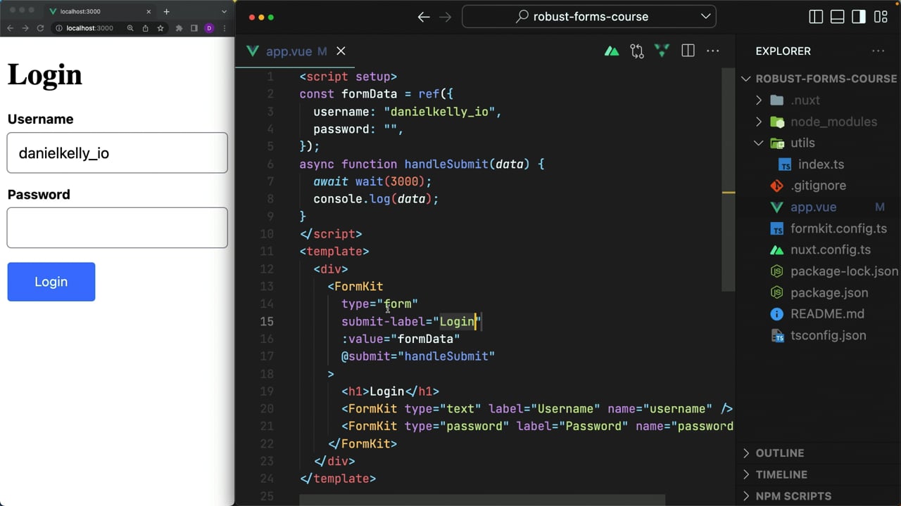 Customize the Form with Props - A Vue.js Lesson From our Vue.js... Customize the Form with Props - A Vue.js Lesson From our Vue.js...