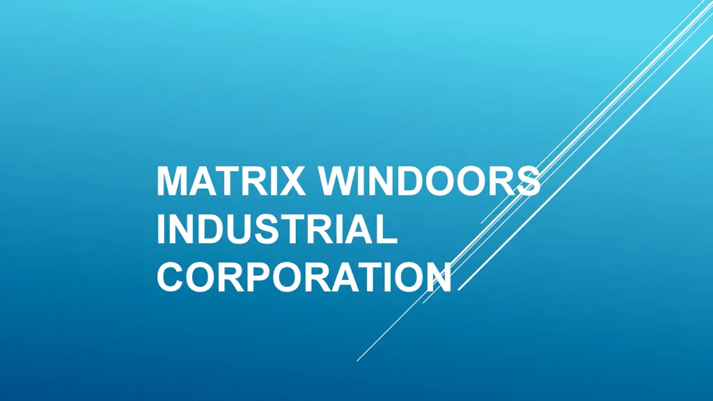 Matrix Windoors – uPVC Doors and Windows Manufacturers in Gurgaon.mp4 ...