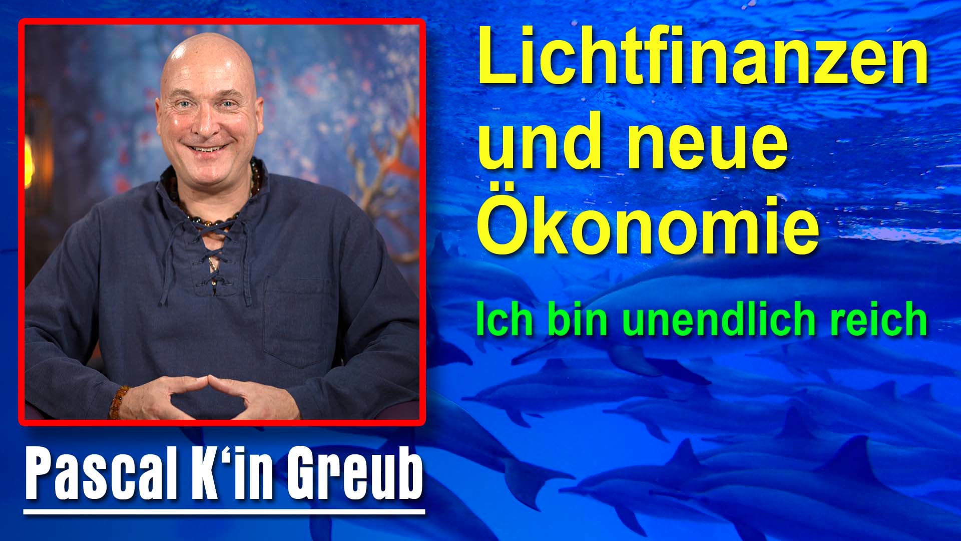 Lichtfinanzen und neue Ökonomie - Ich bin unendlich reich | Pascal K'in Greub on Vimeo