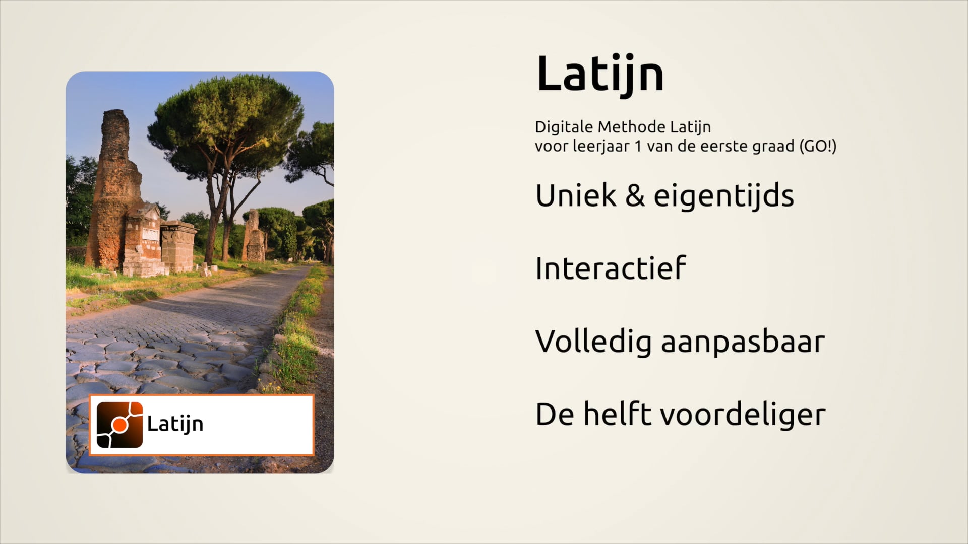 Voorstelling Digitale Methode Latijn (kort)