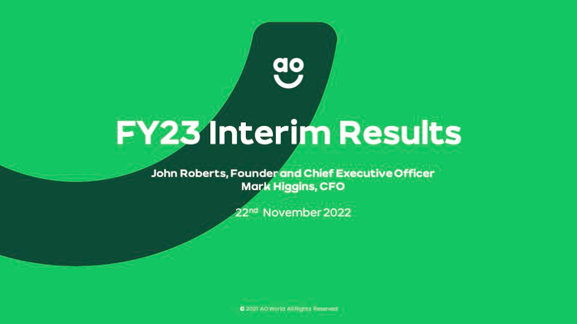 HY23 Analyst presentation and Q&A on Vimeo