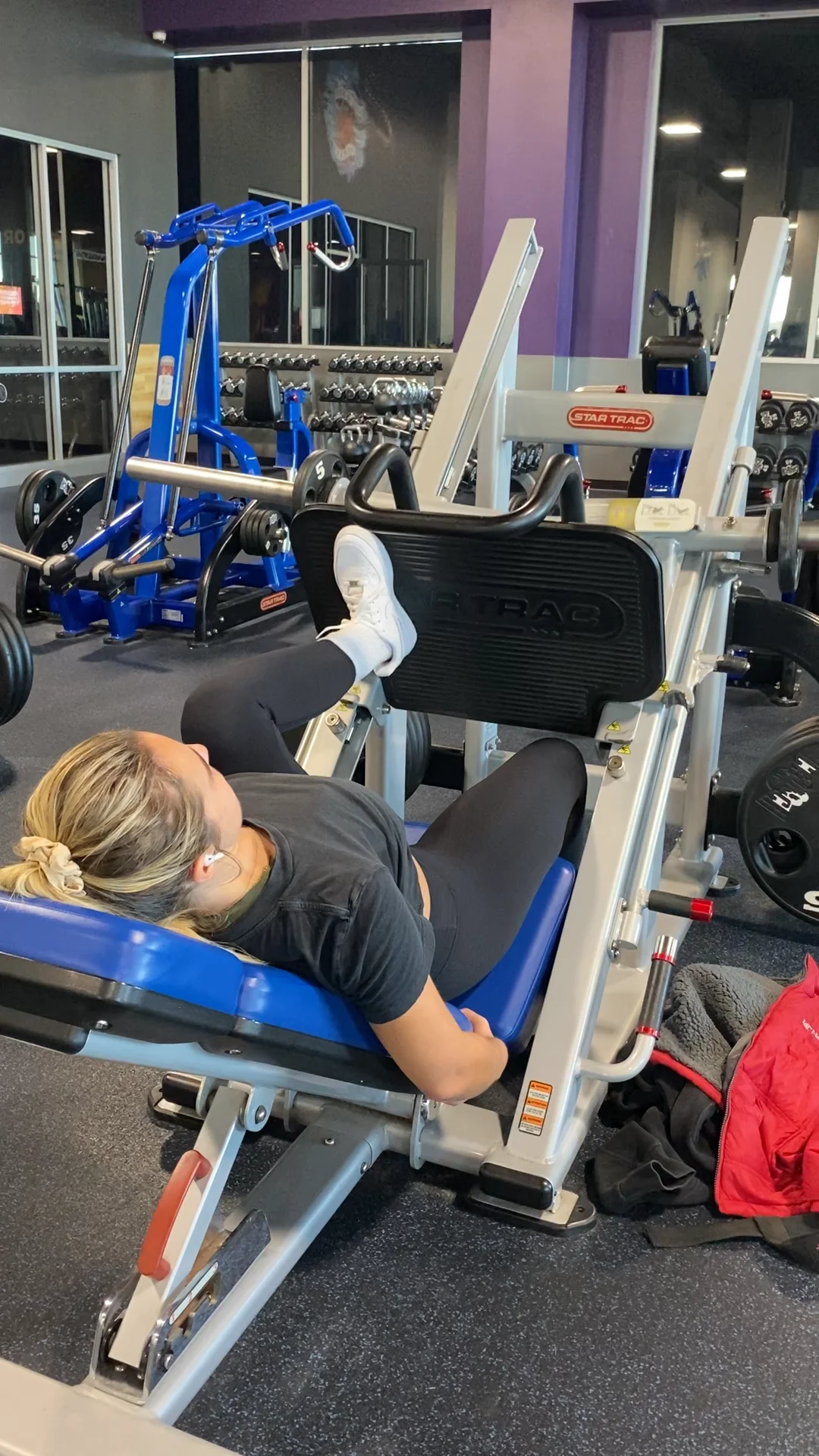 Single leg leg press on Vimeo