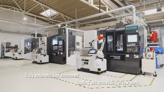 VID-14 CNC Automation _ Kitamura MyCenter 3020G _ Turn-Assist 200i ...