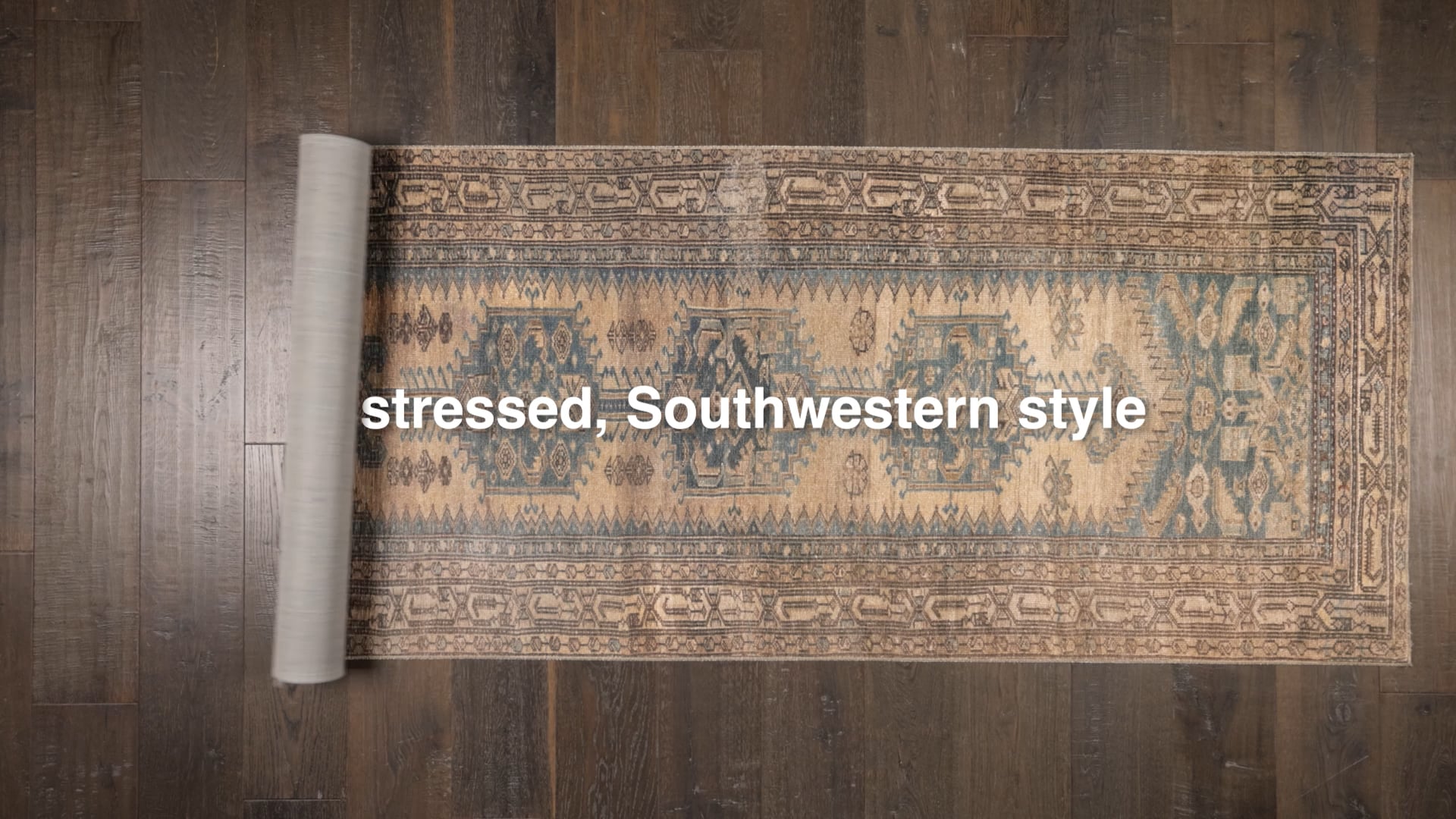 Jaipur Living Reeves Medallion Brown/ Blue Area Rug, 3'X8 ...