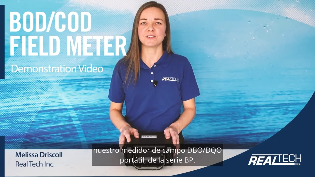BOD COD Portable Field Meter Demonstration - Real Tech - Spanish on Vimeo