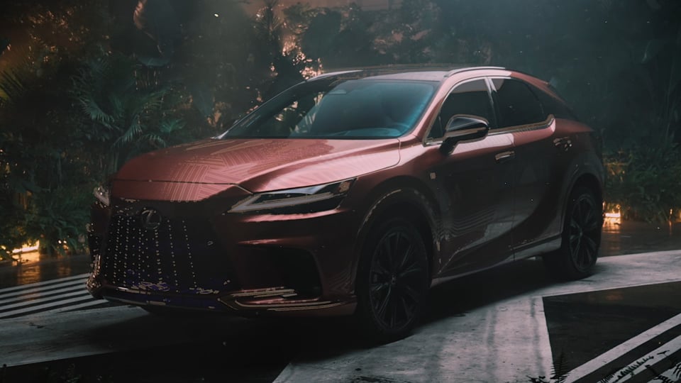 Lexus and adidas customise the all-new RX to celebrate Marvel Studios ...