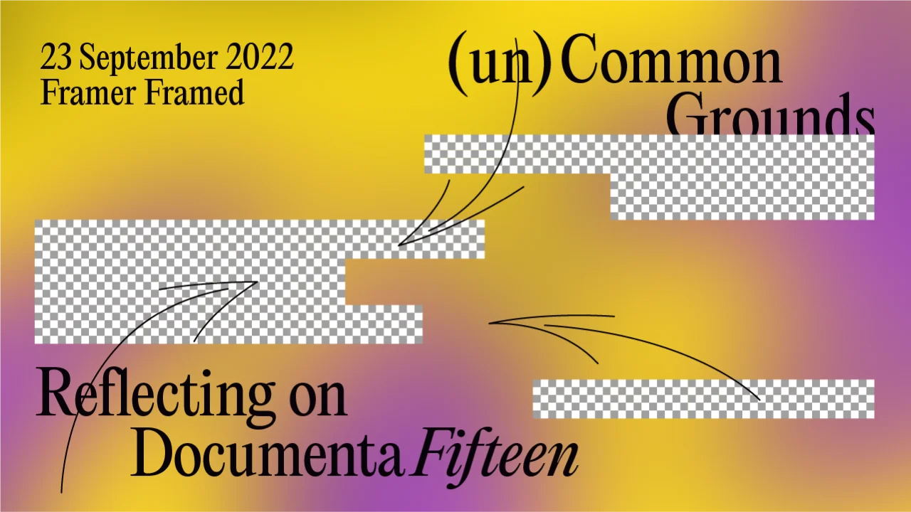 (un)Common Grounds | Alexander Supartono on Vimeo