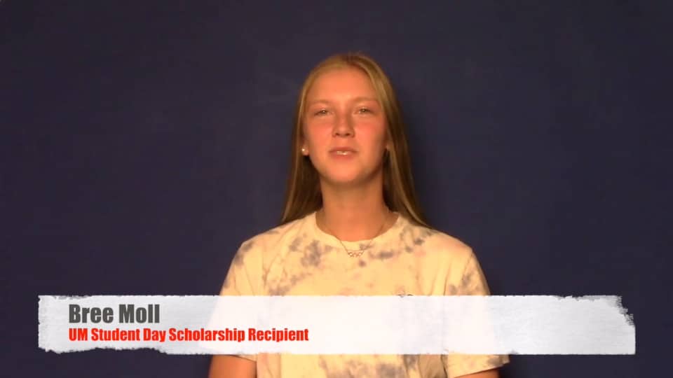 UM Student Day Bree Moll.mov on Vimeo