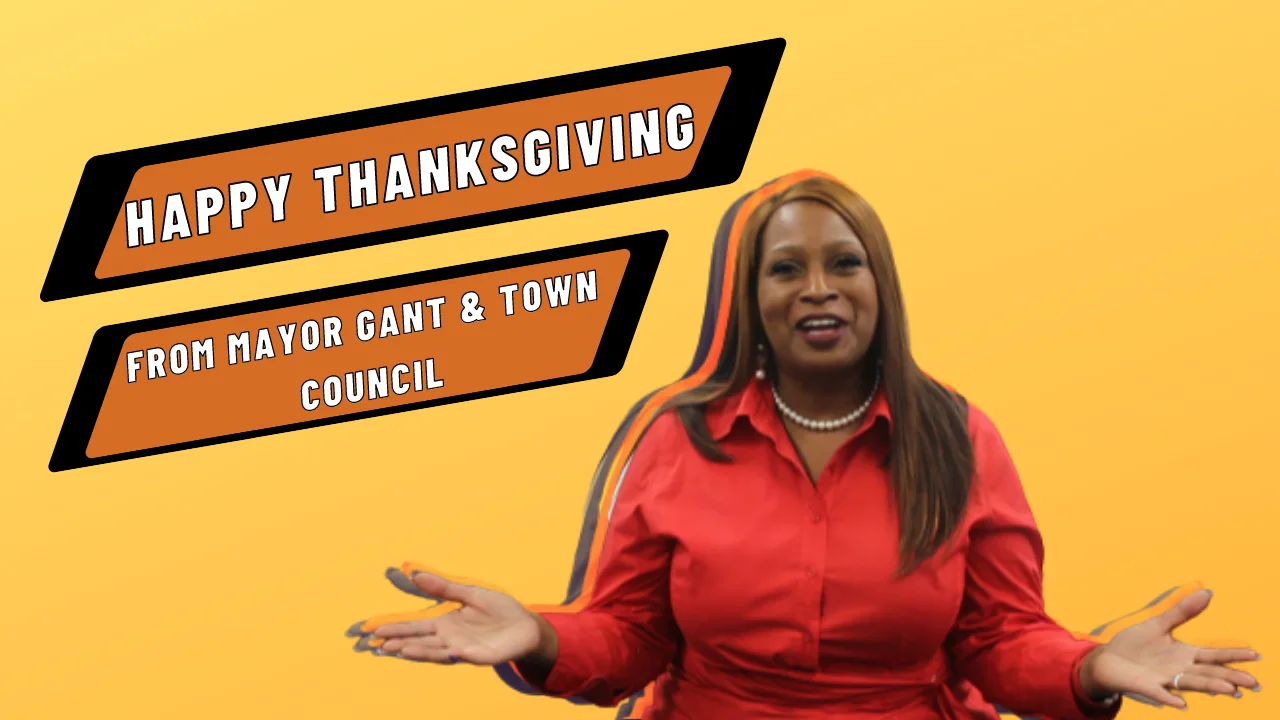 Mayor Tracy Gant Thanksgiving Message on Vimeo