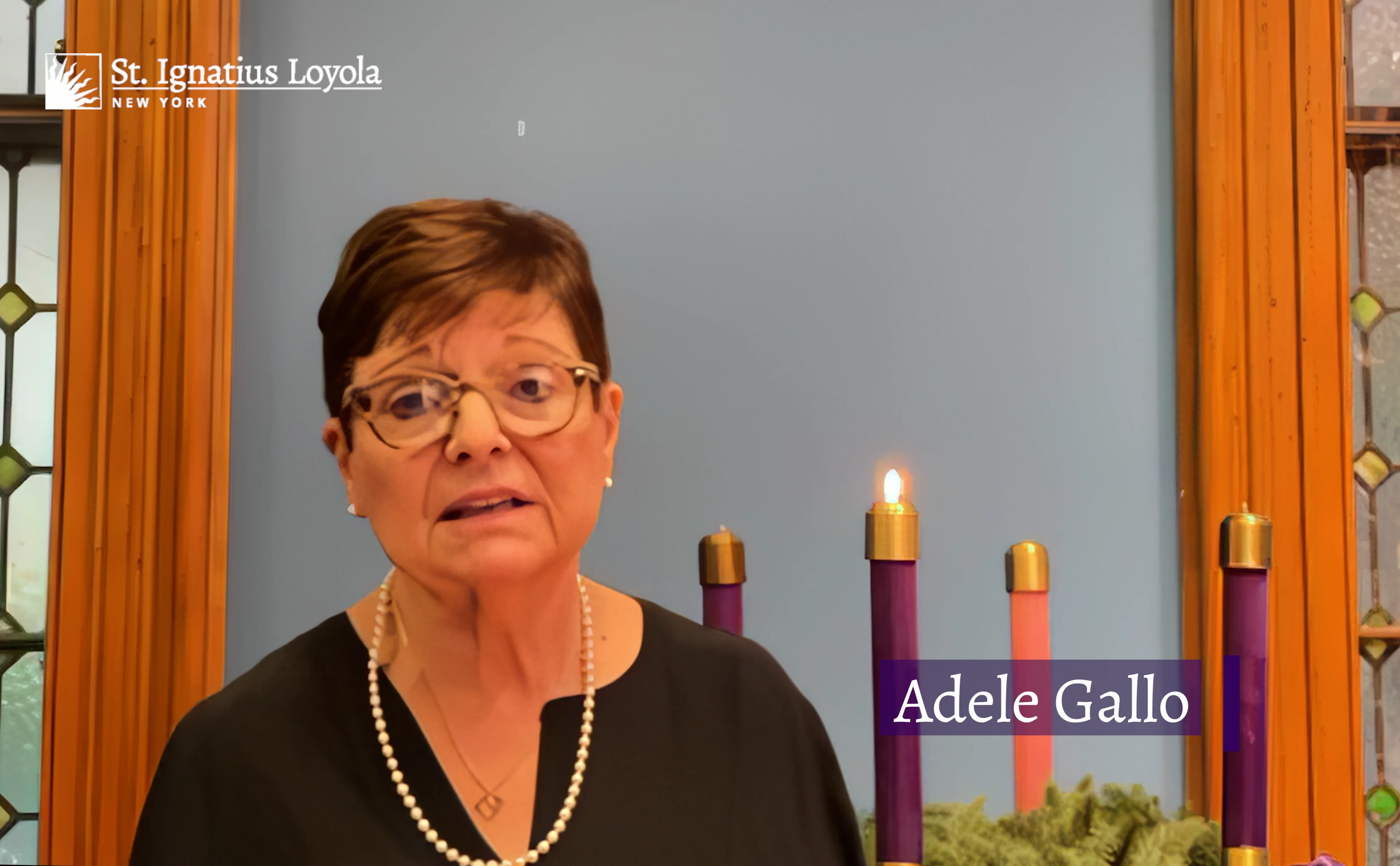 Women's Voices: Advent Reflection | Adele Gallo on Vimeo