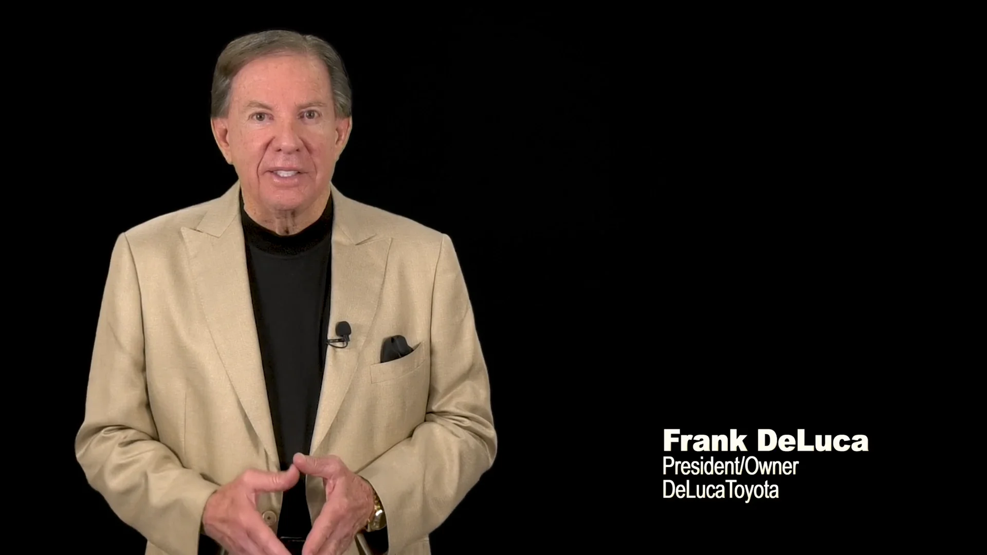 Black Friday Special | Sponsor Message from Frank DeLuca on Vimeo