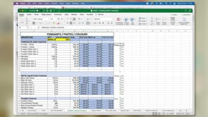 How to create a costing spreadsheet for your cake business - Lynne ...