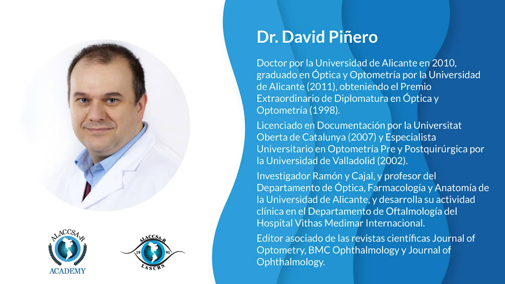 Dr. David Piñero on Vimeo