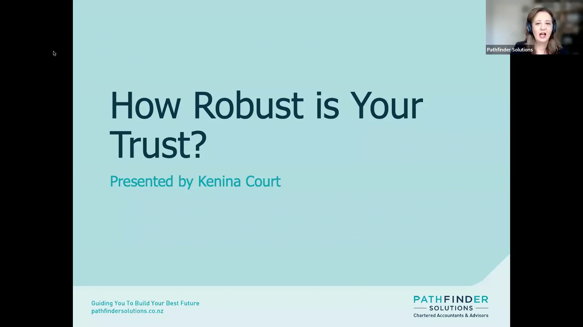 Webinar: How robust is your trust?
