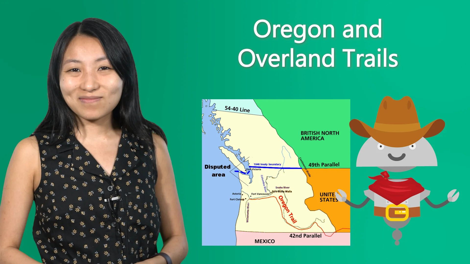 Oregon and Overland Trails