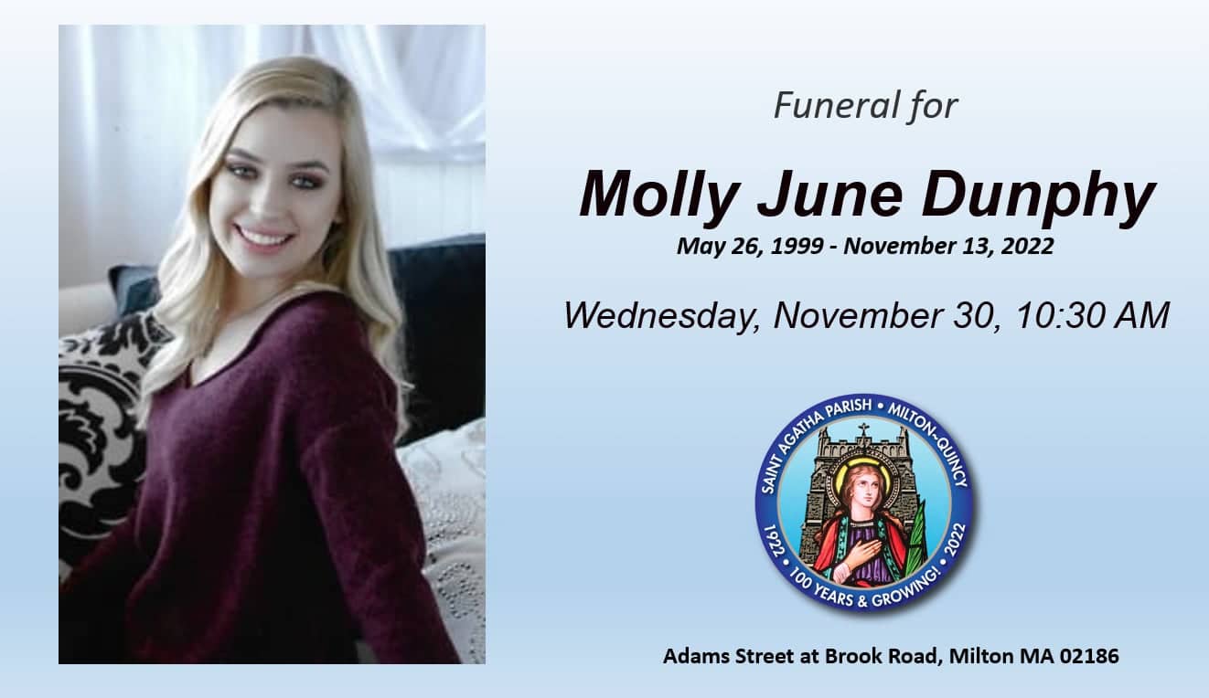 Funeral: November 30, 10:30 AM Molly June Dunphy on Vimeo