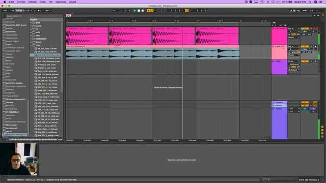 Lección: Creación de una rítmica básica con elementos de audio
