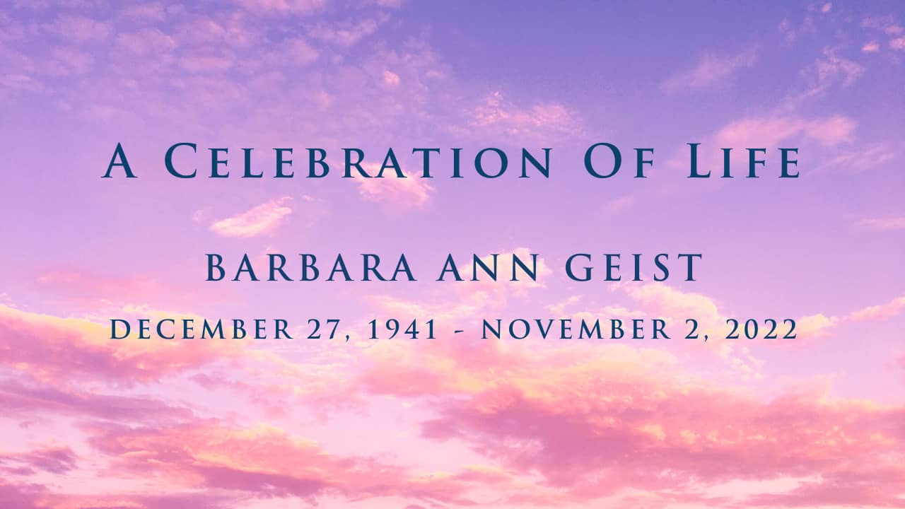 November 7, 2022 - 12 Noon Funeral Mass and Celebration of Life for ...