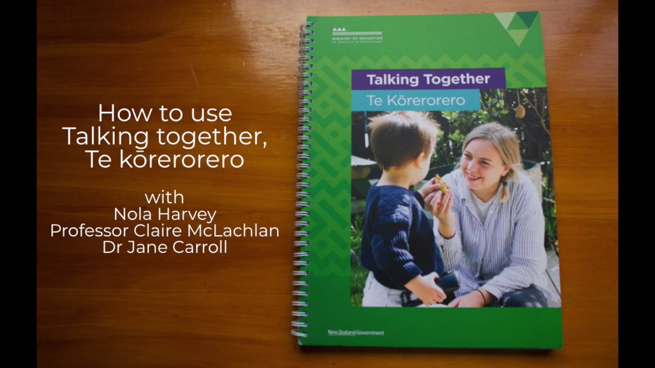 How to use Talking together, Te kōrerorero on Vimeo