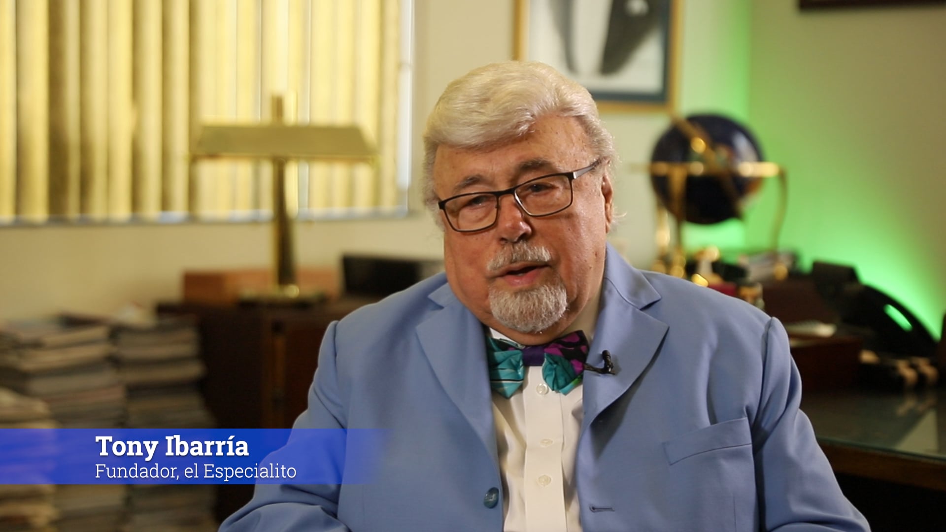 Tony Ibarría, Fundador del periodico El Especialito on Vimeo