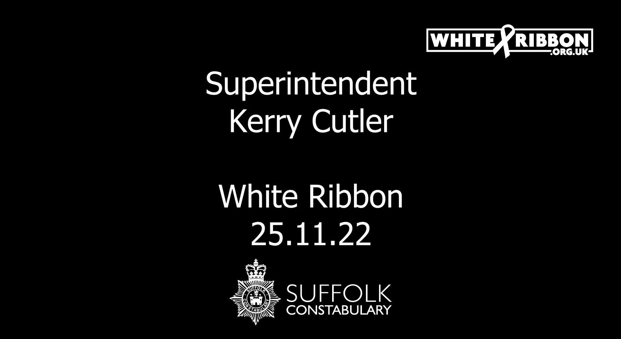 Kerry Cutler White Ribbon 1 on Vimeo