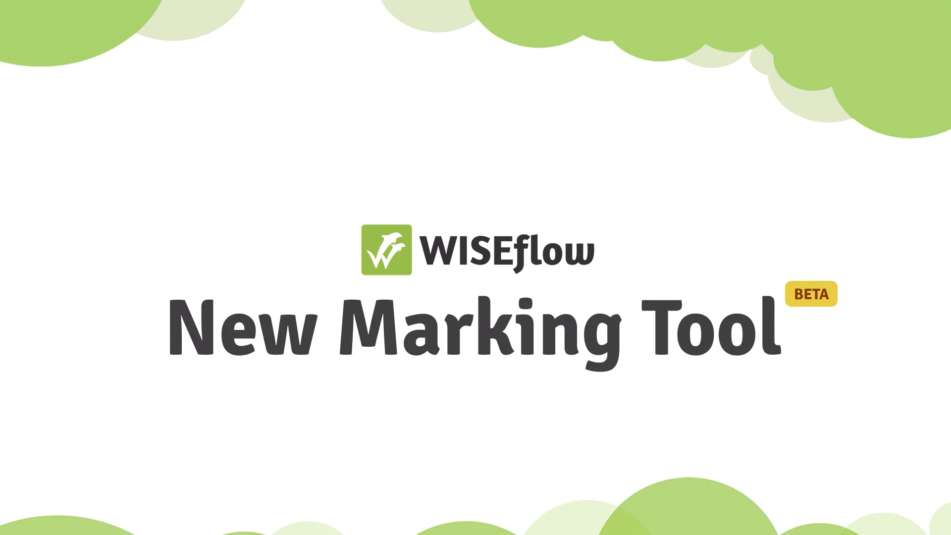 WISEflow: BETA release of new Marking Tool on Vimeo