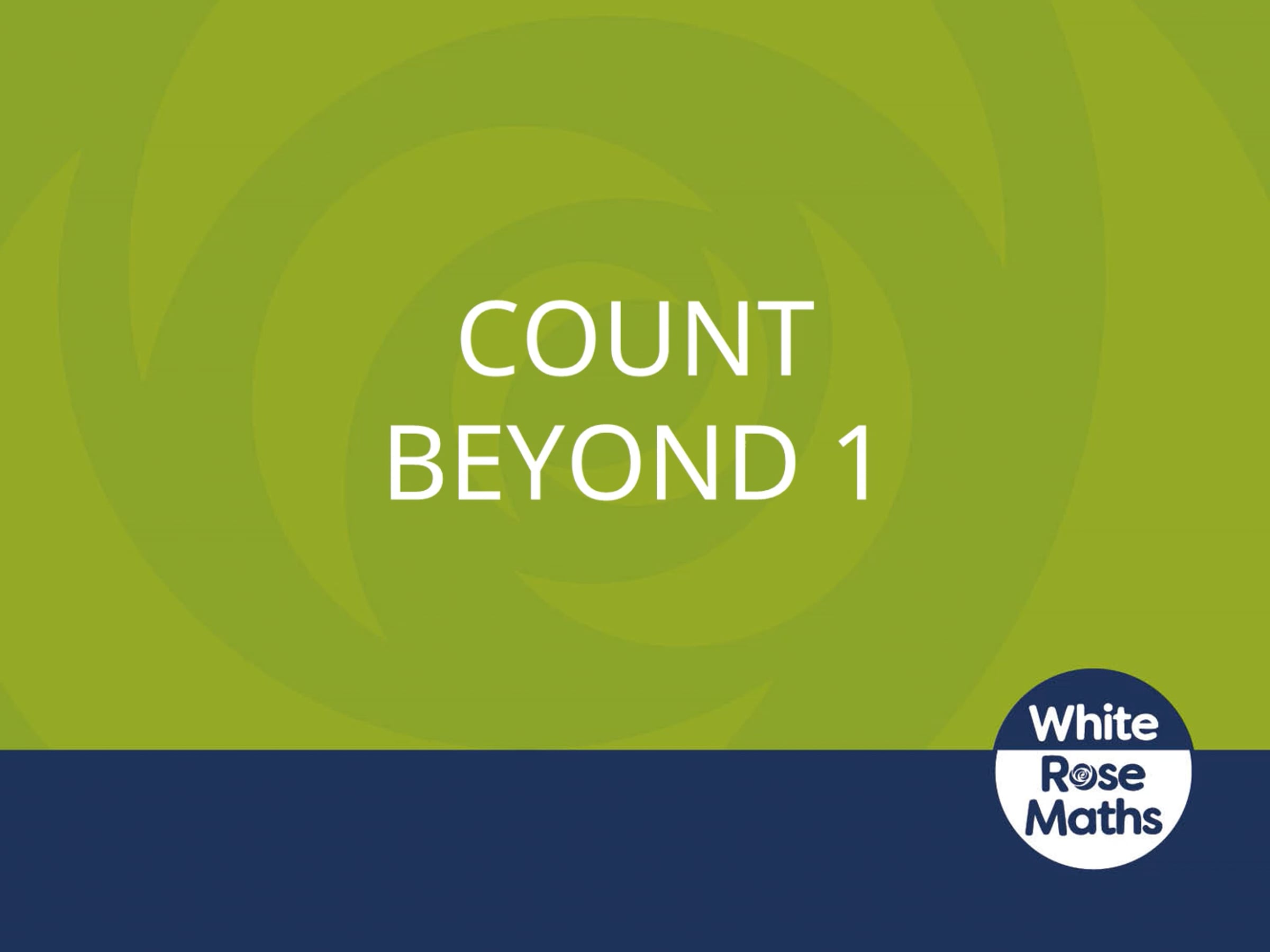 Y4 Spring Block 3 TS2 Count beyond 1