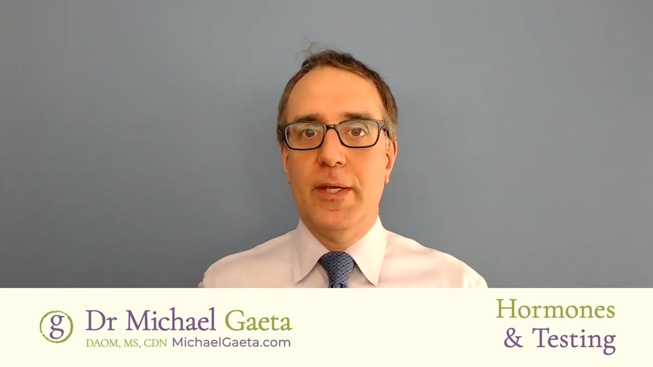Dr Gaeta on Hormones and Testing on Vimeo