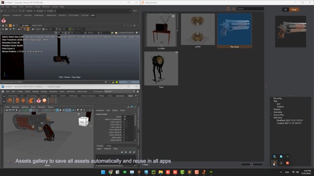 Djed Assets pipeline tool