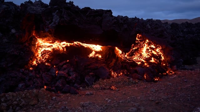 Lava Volcano Wall - Free video on Pixabay