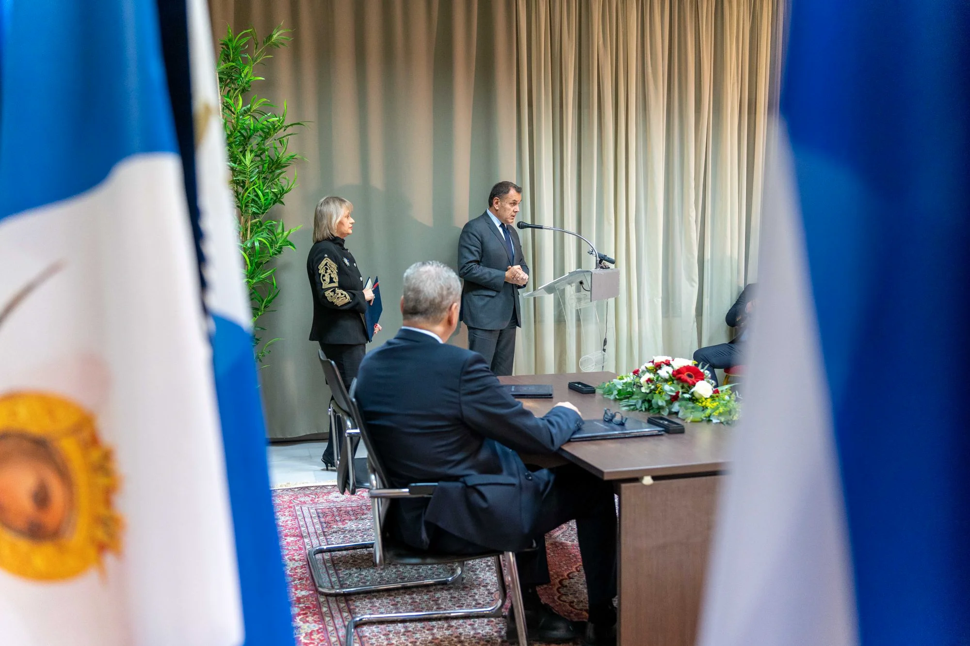 Παρουσία ΥΕΘΑ Νικόλαου Παναγιωτόπουλου στην υπογραφή Πρωτοκόλλου ...