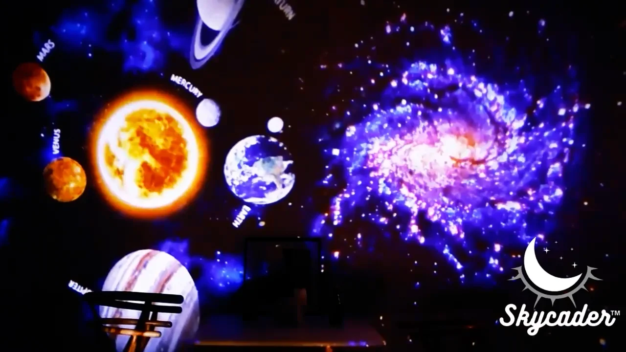 Skycader™ Calming Galaxy Projector Lamp.mp4 on Vimeo