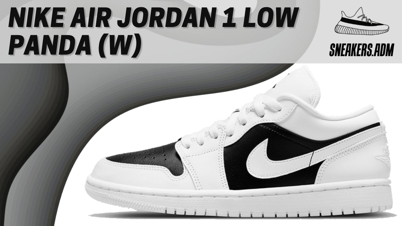 Nike Air Jordan 1 Low Panda (W) - DC0774-100 - @SneakersADM on Vimeo