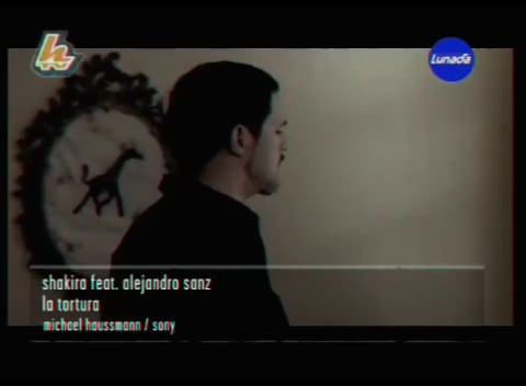 Shakira Ft Alejandro Sanz - La Tortura - HTV LUNADA | Videos & Movies ...