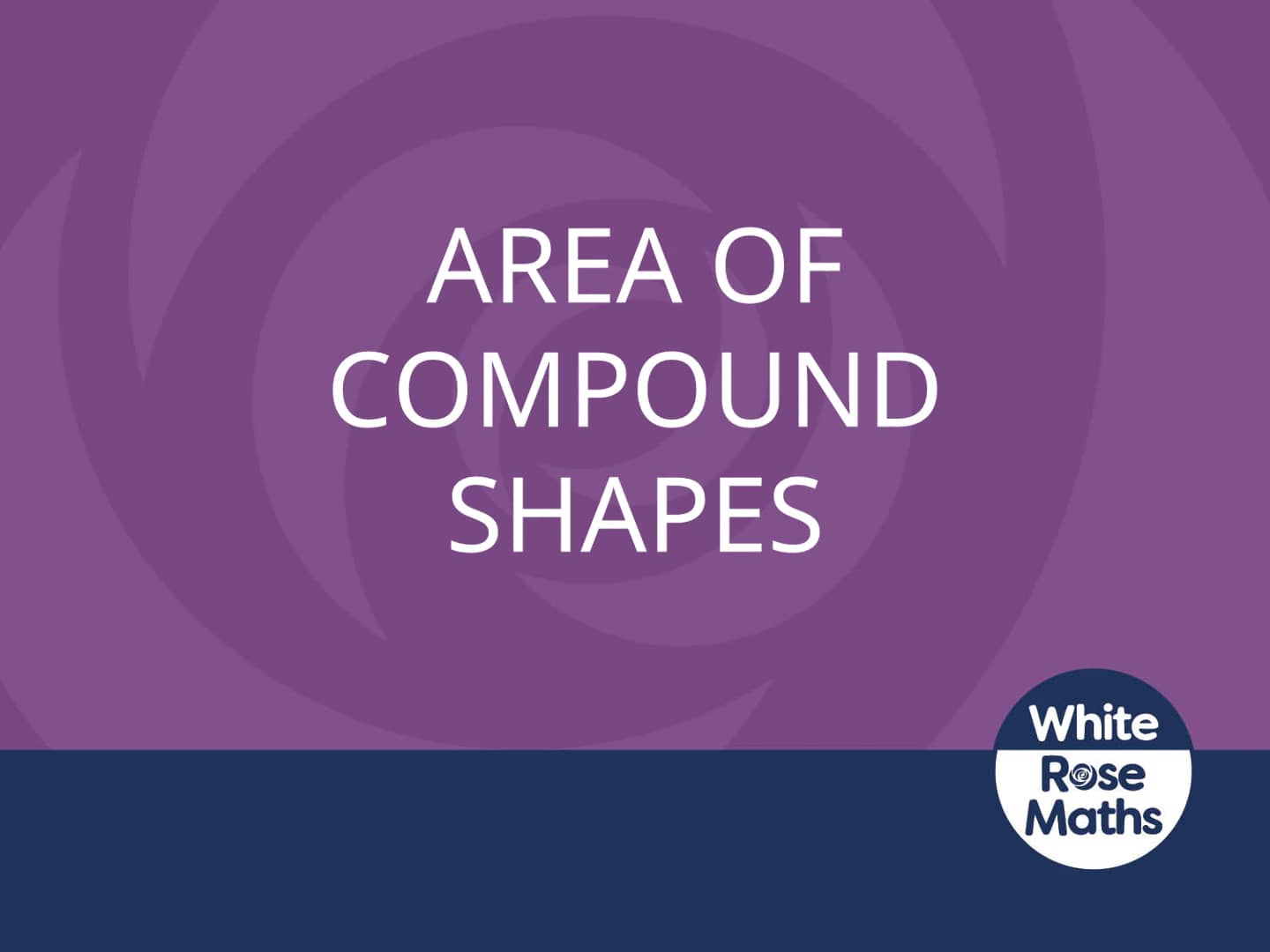 Y5 Spring Block 4 TS5 Area of compound shapes on Vimeo