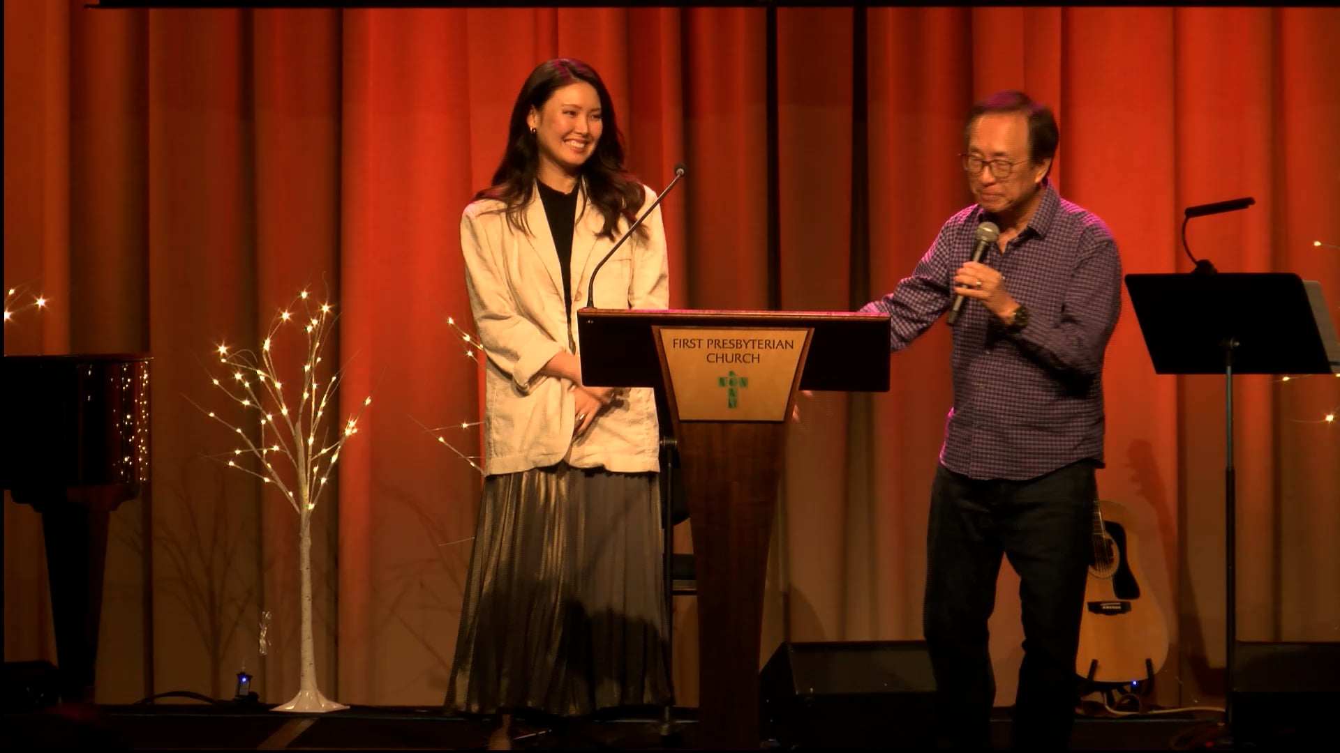 Bekah Kim - Lighting of the First Advent Candle 2022 on Vimeo