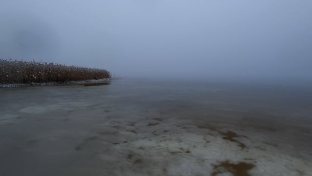 Lake Winter Snowfall - Free video on Pixabay