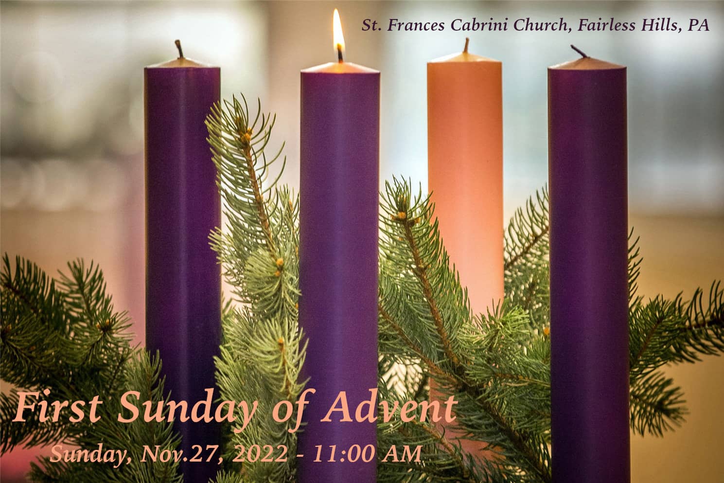 First Sunday of Advent - November 27, 2022 on Vimeo