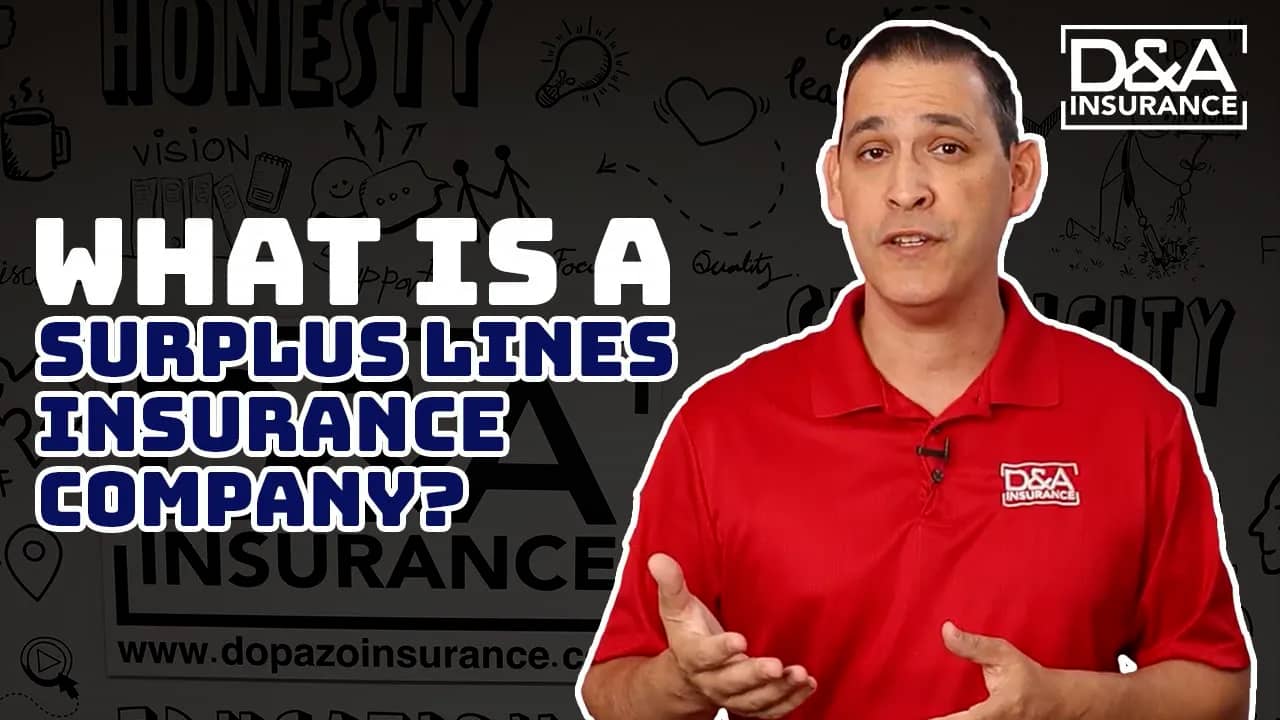 What is Surplus Lines Insurance? on Vimeo