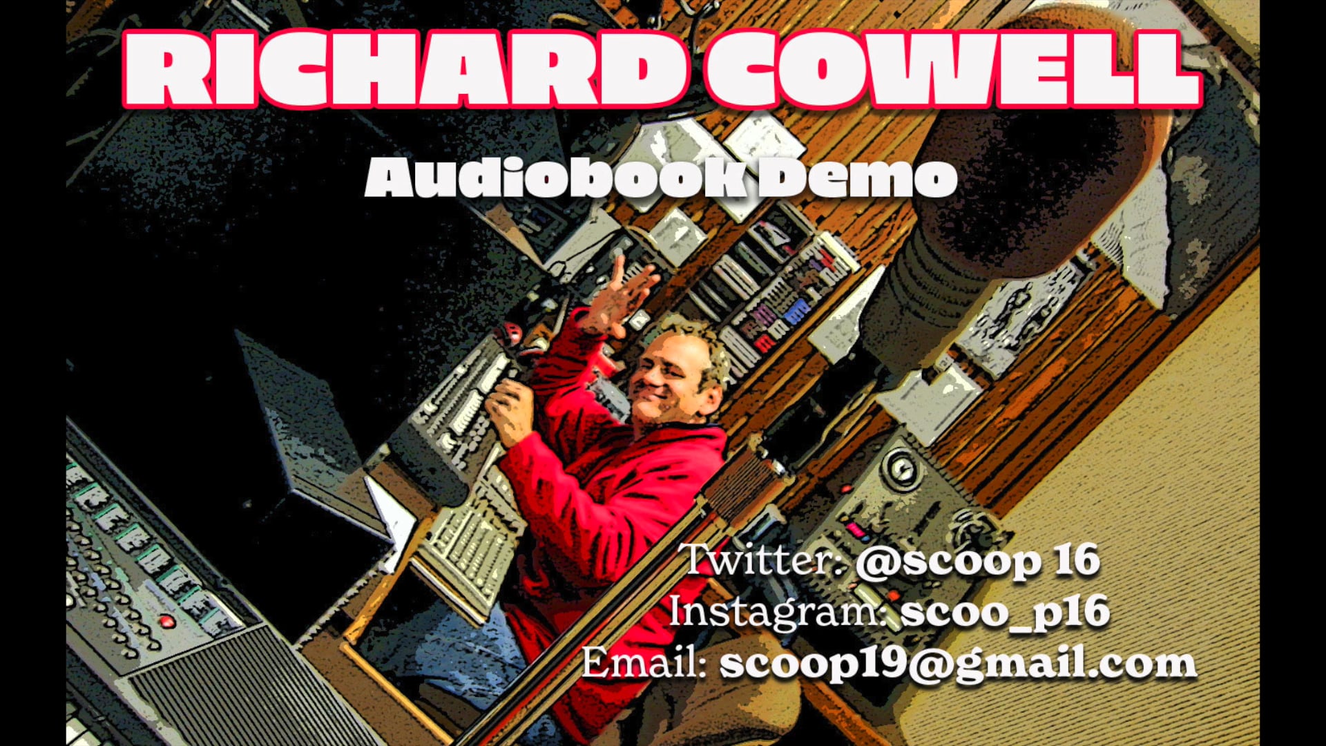 Richard Cowell Audiobook Demo on Vimeo