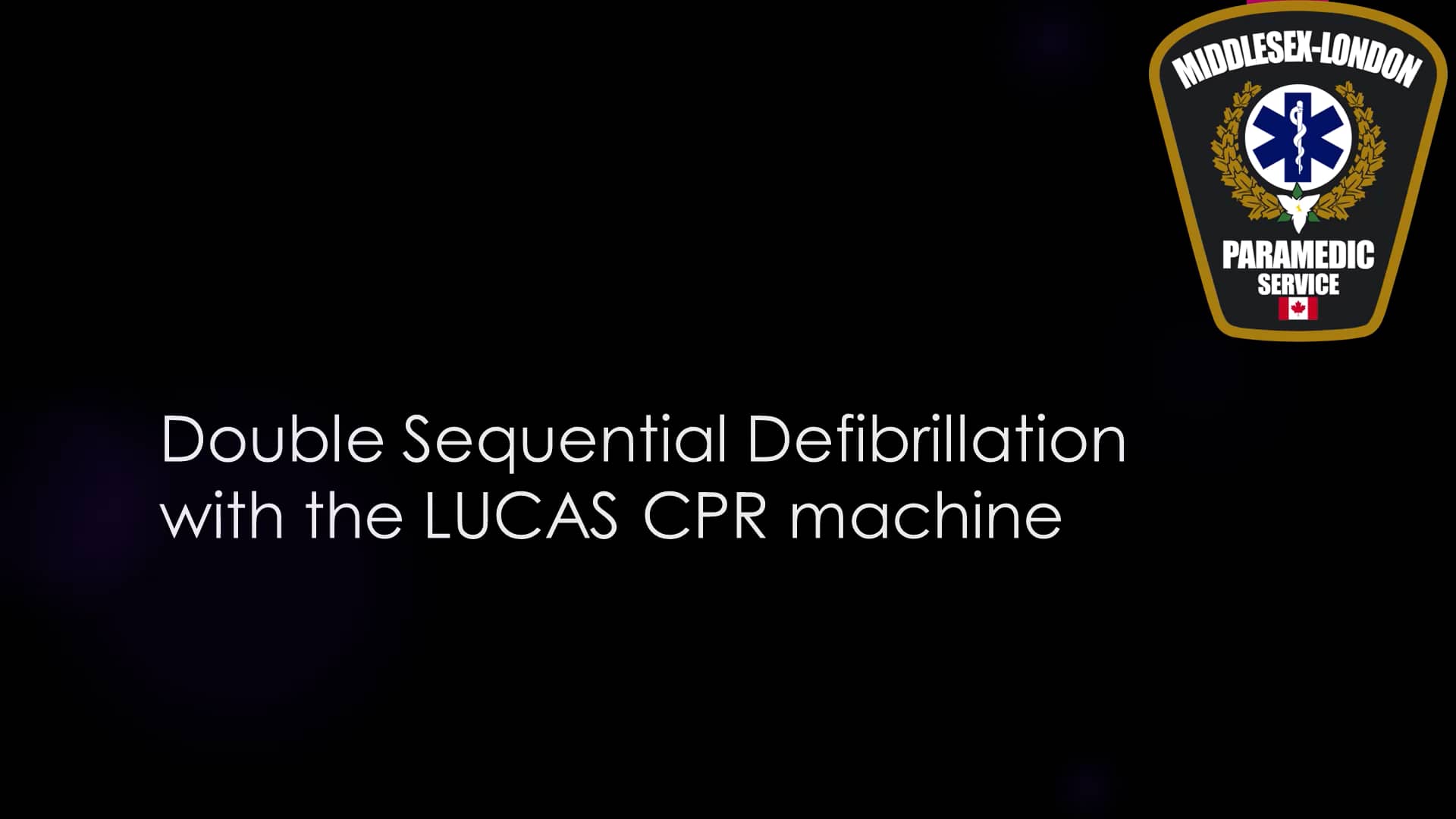 DSED and the LUCAS CPR machine on Vimeo