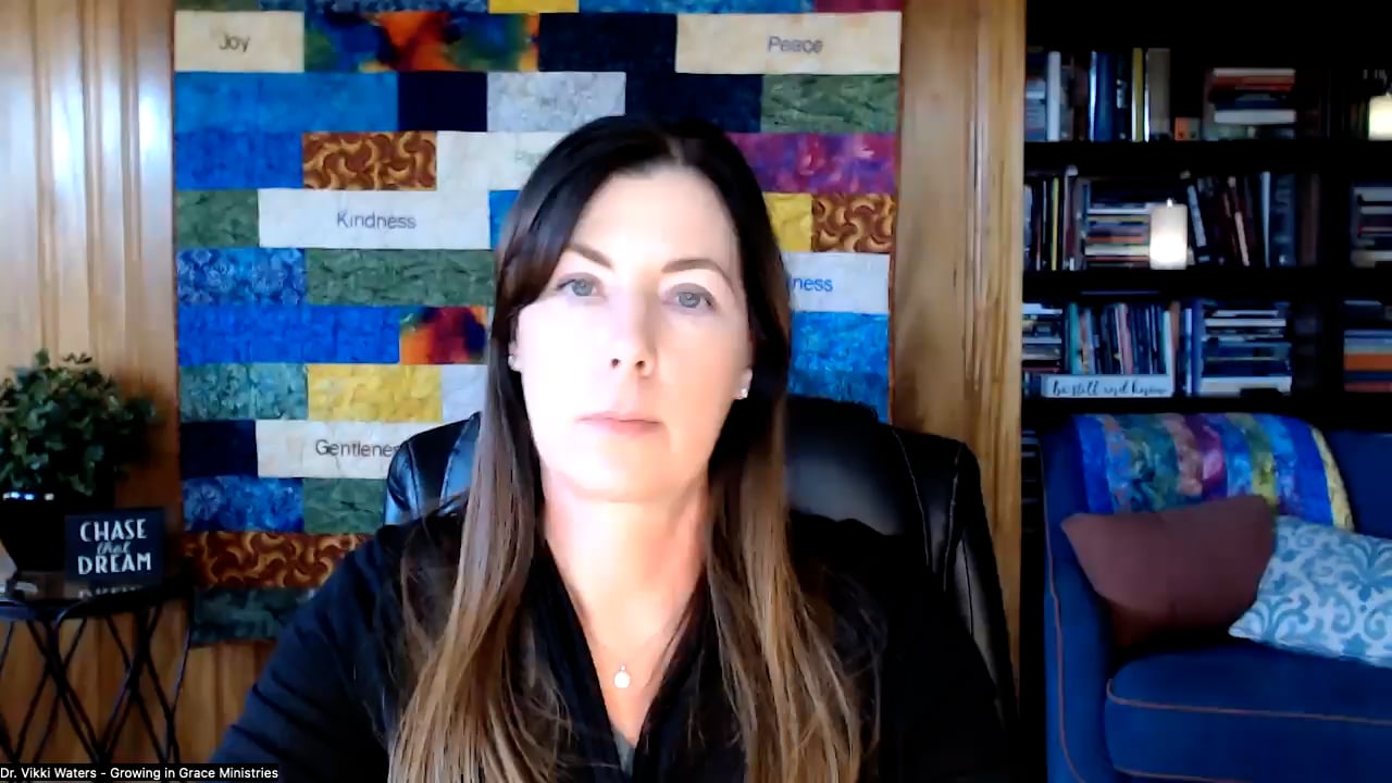 Dr. Vikki Waters - Growing in Grace Ministries on Vimeo