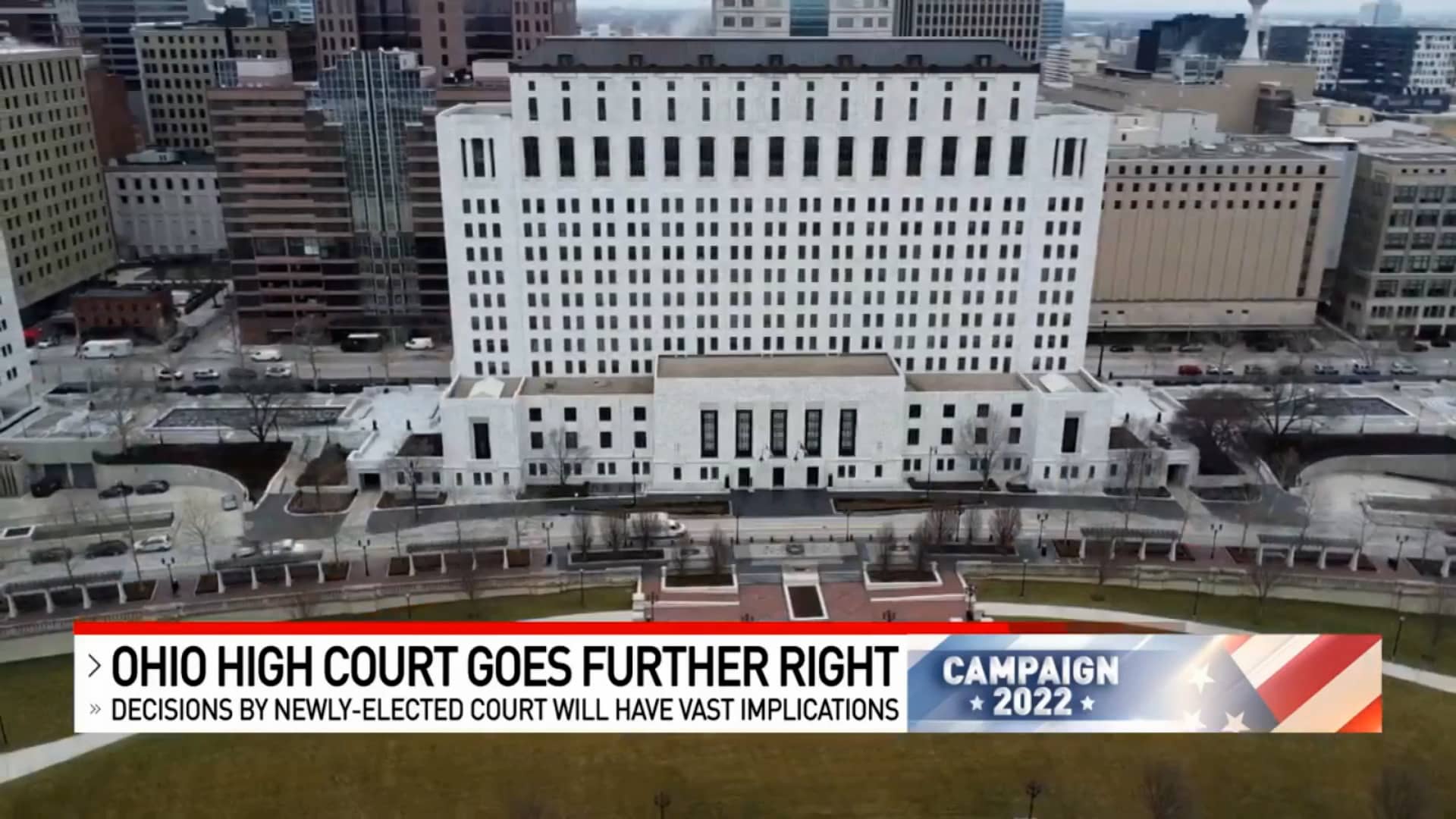 KK on WKRC-TV (Local 12), Cincinnati OH, Nov 9, 2022. The Ohio Supreme ...