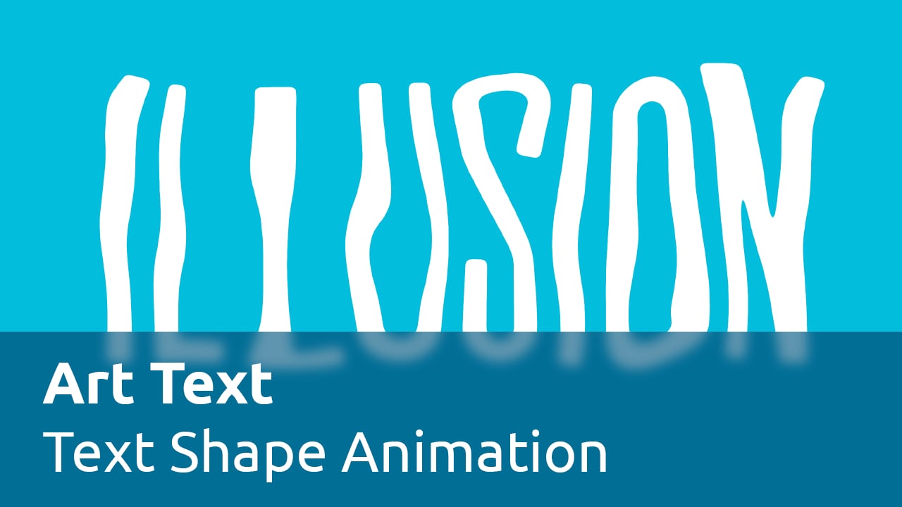 Text Shape Animation - Art Text Tutorial on Vimeo