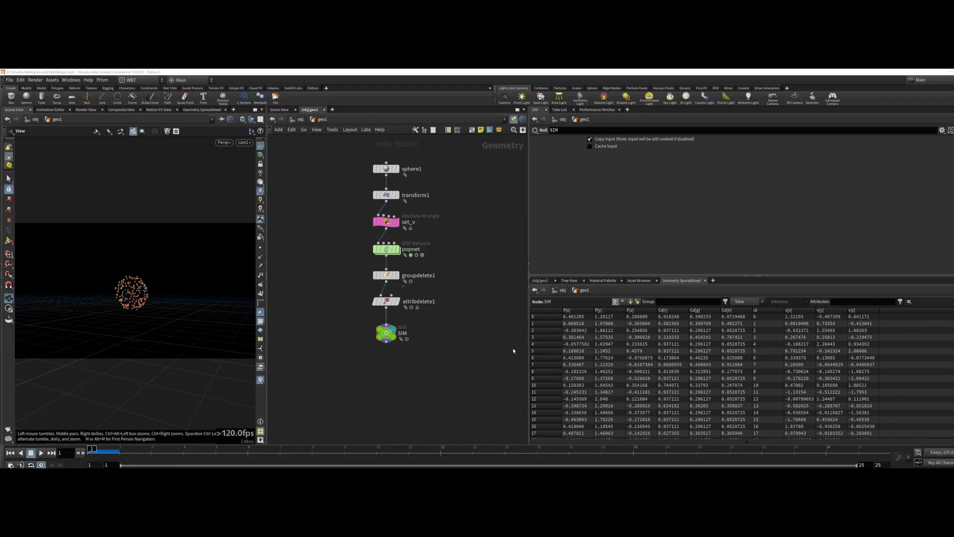 Houdini Tech Art Challenge 2022 - Quick Wedger