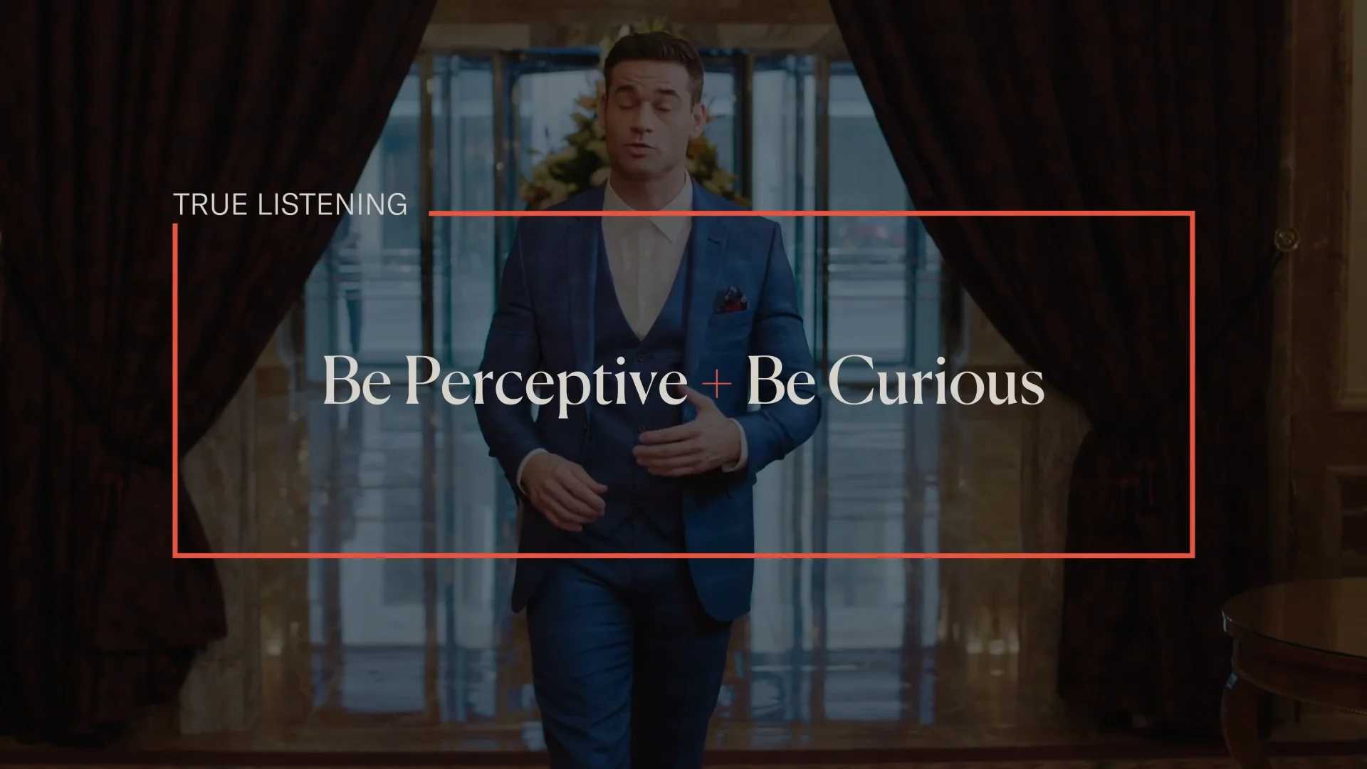 3 Be Perceptive Be Curious on Vimeo