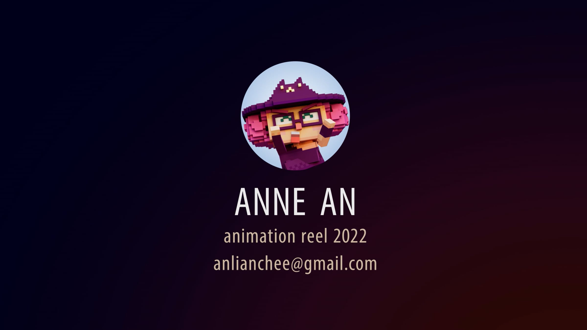 Animation Reel 2022 - Anne An